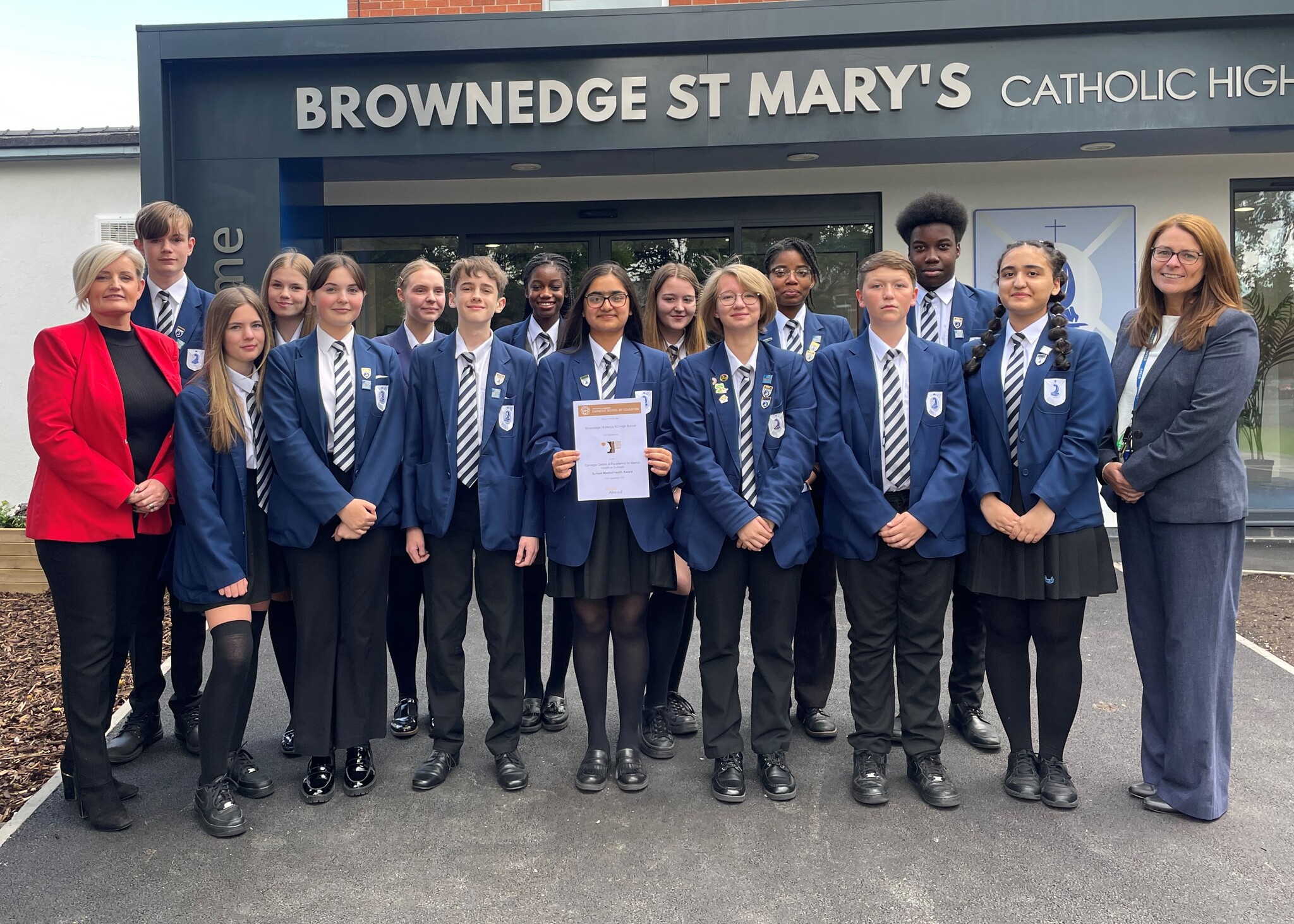 Mental Health Award Brownedge St Mary s Catholic High School mental-health-award-brownedge-st-mary-s-catholic-high-school